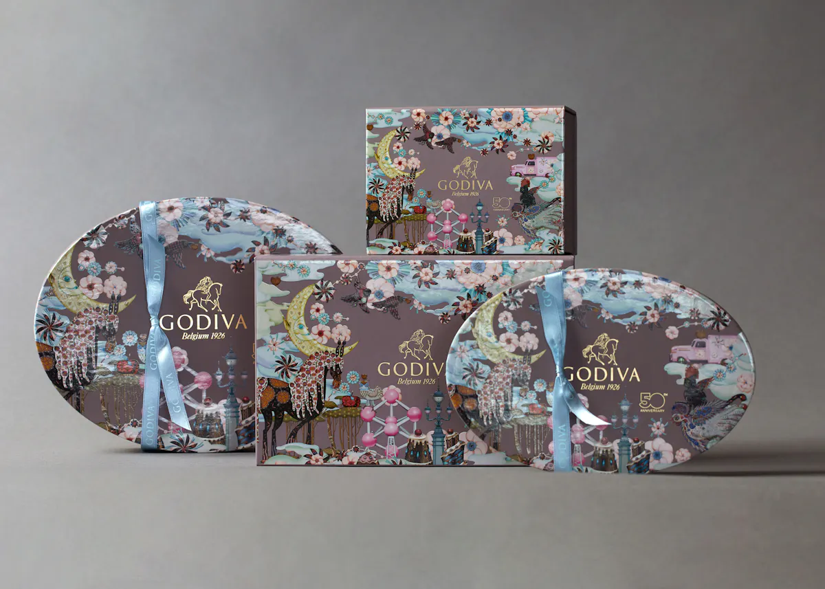 Godiva 50th anniversary | Klaus Haapaniemi & Co.