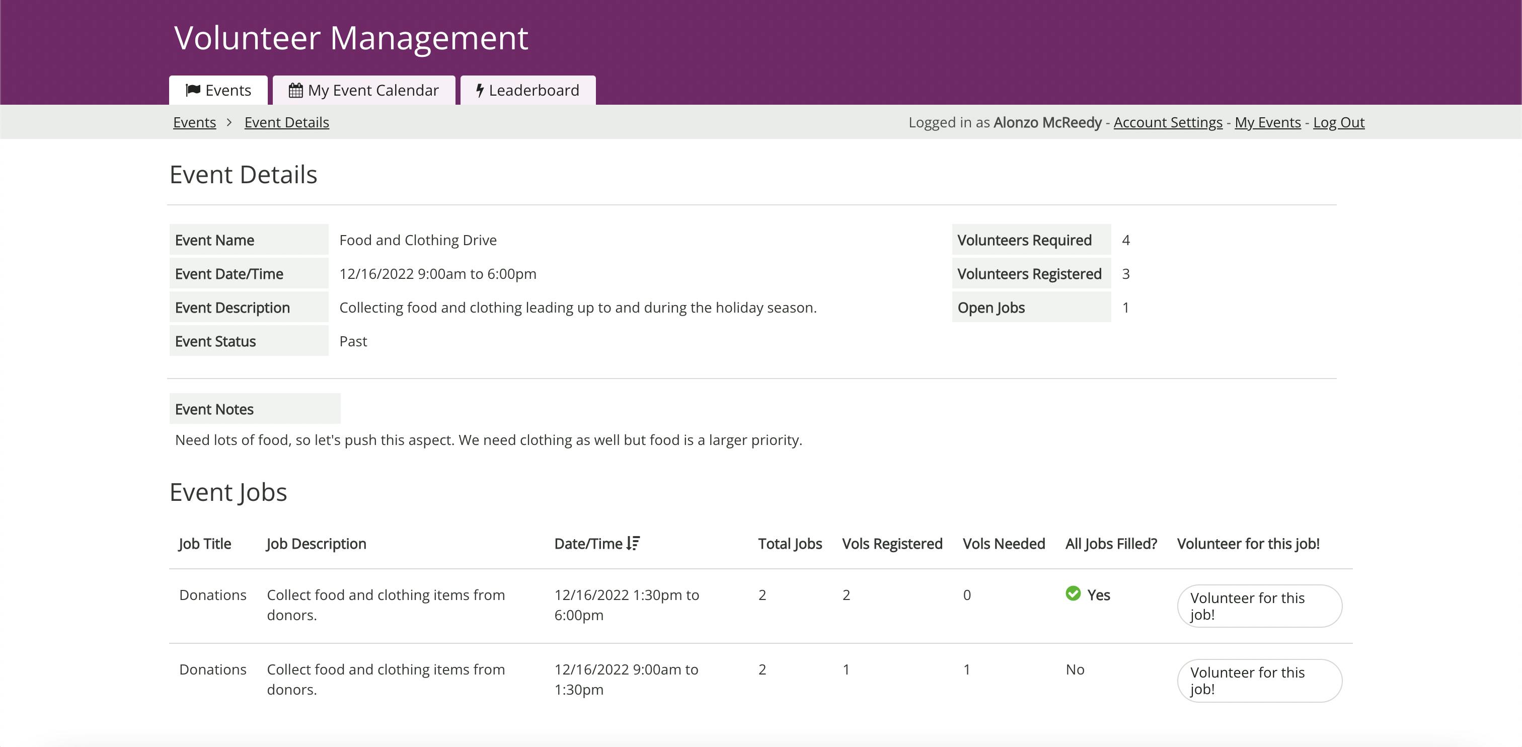Free Volunteer Database Portal Template: Optimize Non-Profit ...