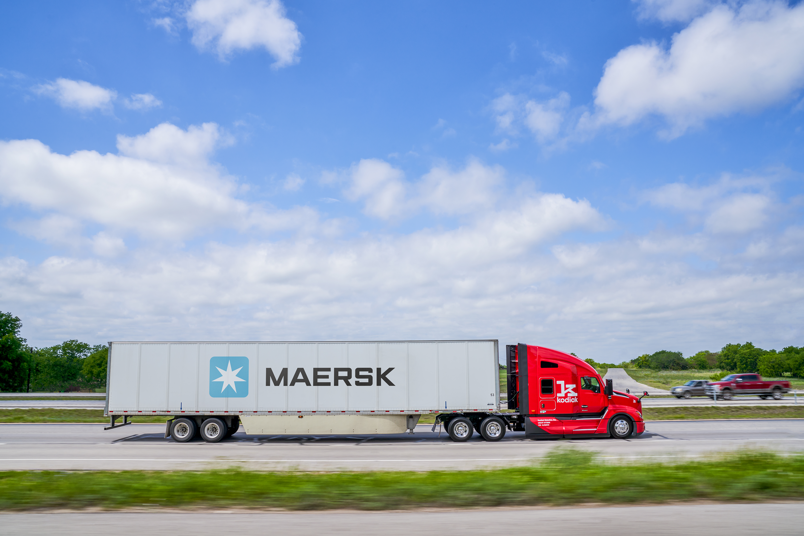 Maersk and Kodiak Robotics Launch the First Commercial Autonomous ...