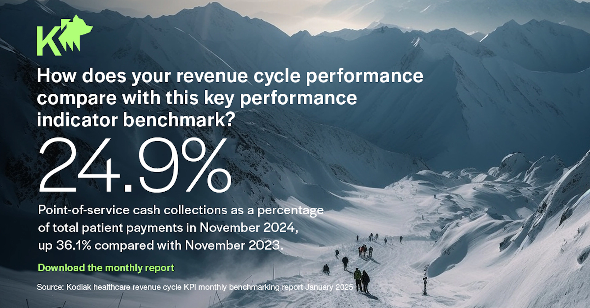 Healthcare Revenue Cycle KPI Benchmarking Reports | Kodiak