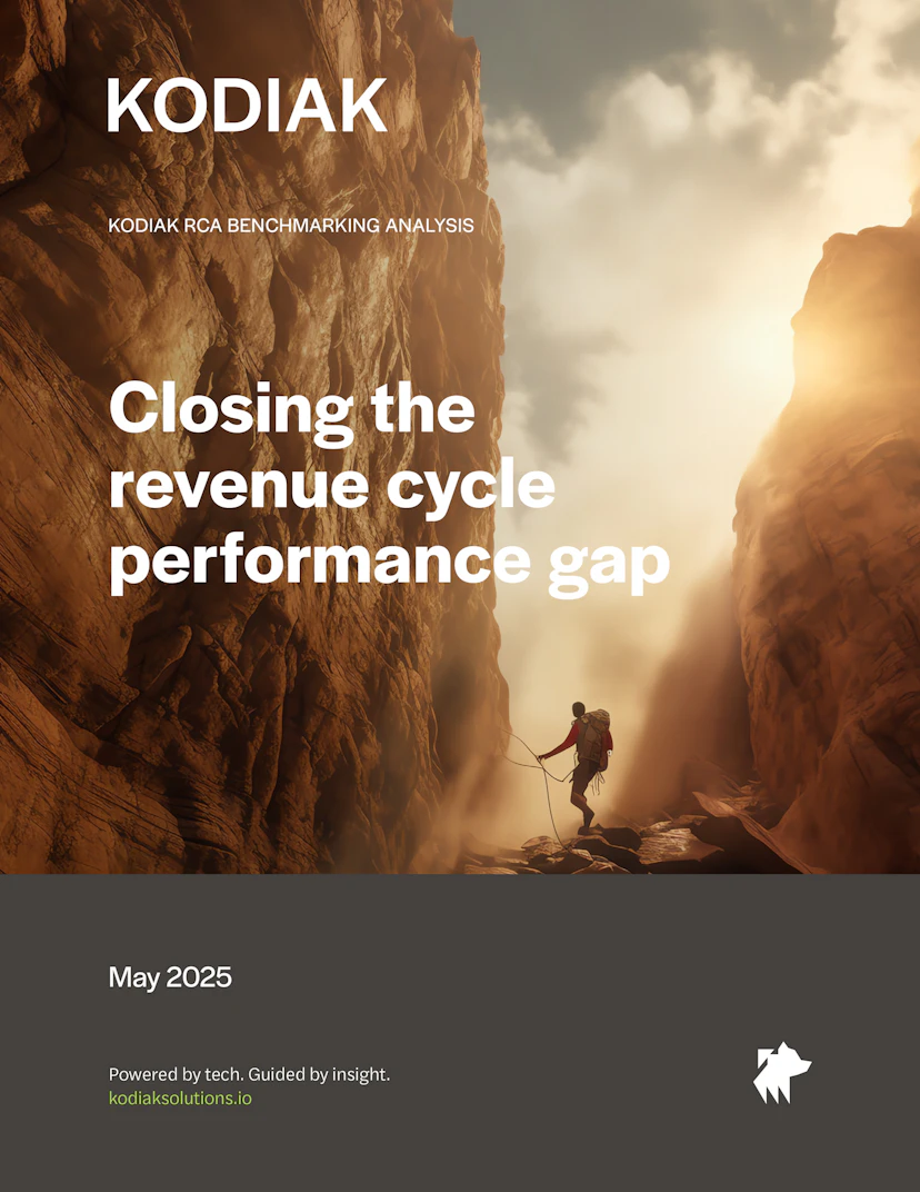 Healthcare Revenue Cycle KPI Benchmarking Reports | Kodiak