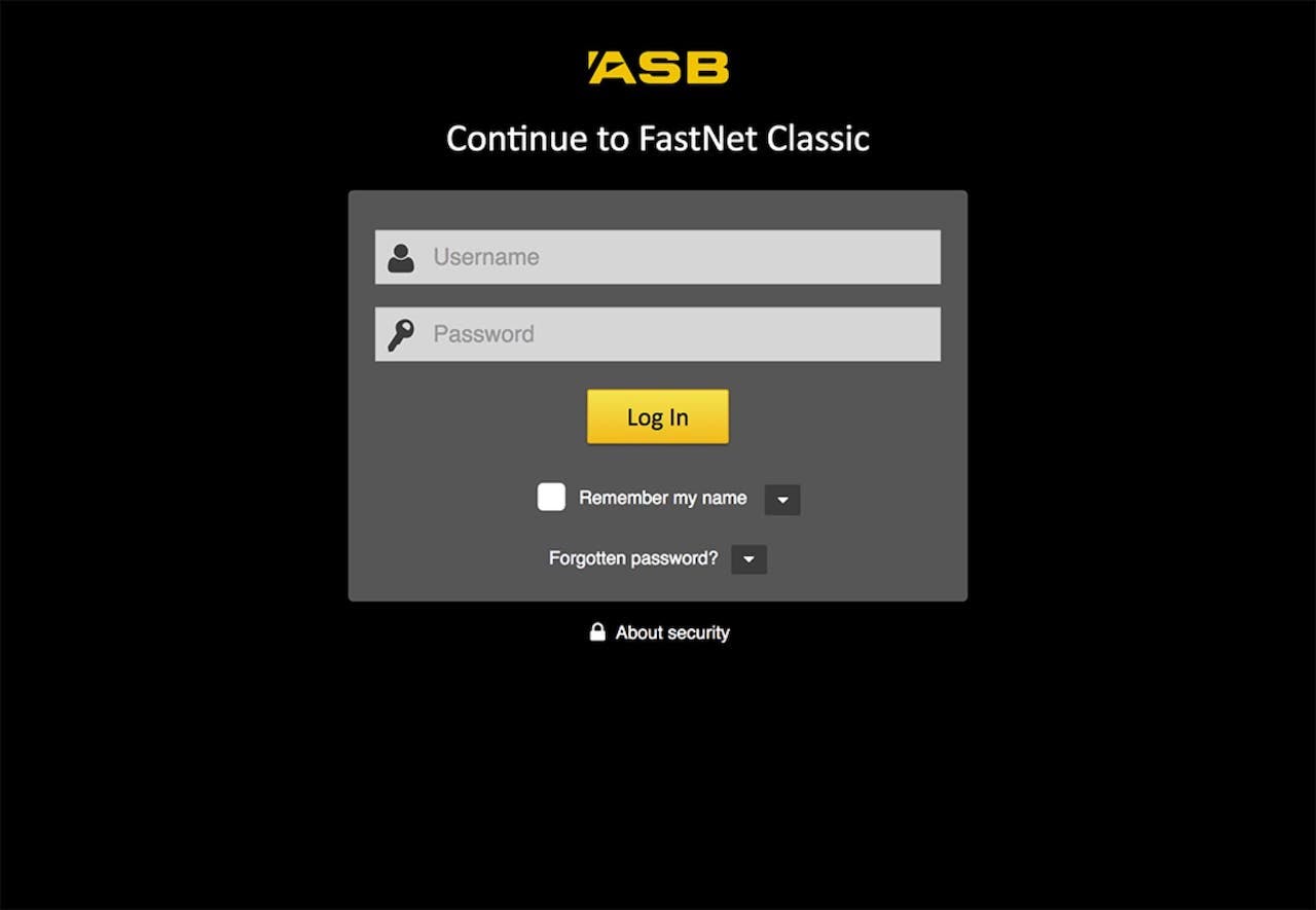 ASB Bank - Single Sign-On | Web Design - Palmerston North