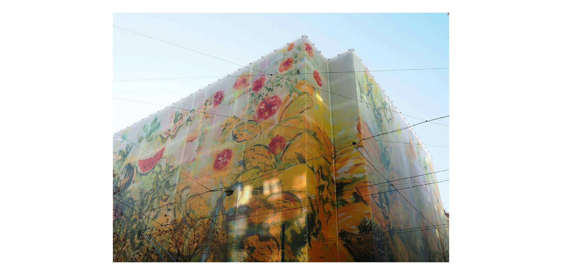 Minion Temporary Facade | Architects and Associates