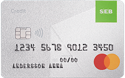 SEB Credit - ett kreditkort med köp- och reseförsäkring