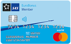 Kredittkort som gir SAS Eurobonuspoeng