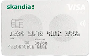 Skandiabanken Visa - köpskydd och reseförsäkring ingår