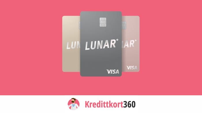 Lunar Bank oppdaterer priser og vilkår for sine bankkort