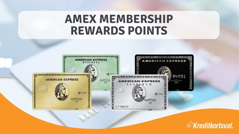 Amex Membership Rewards Points → Så funkar bonuspoängen
