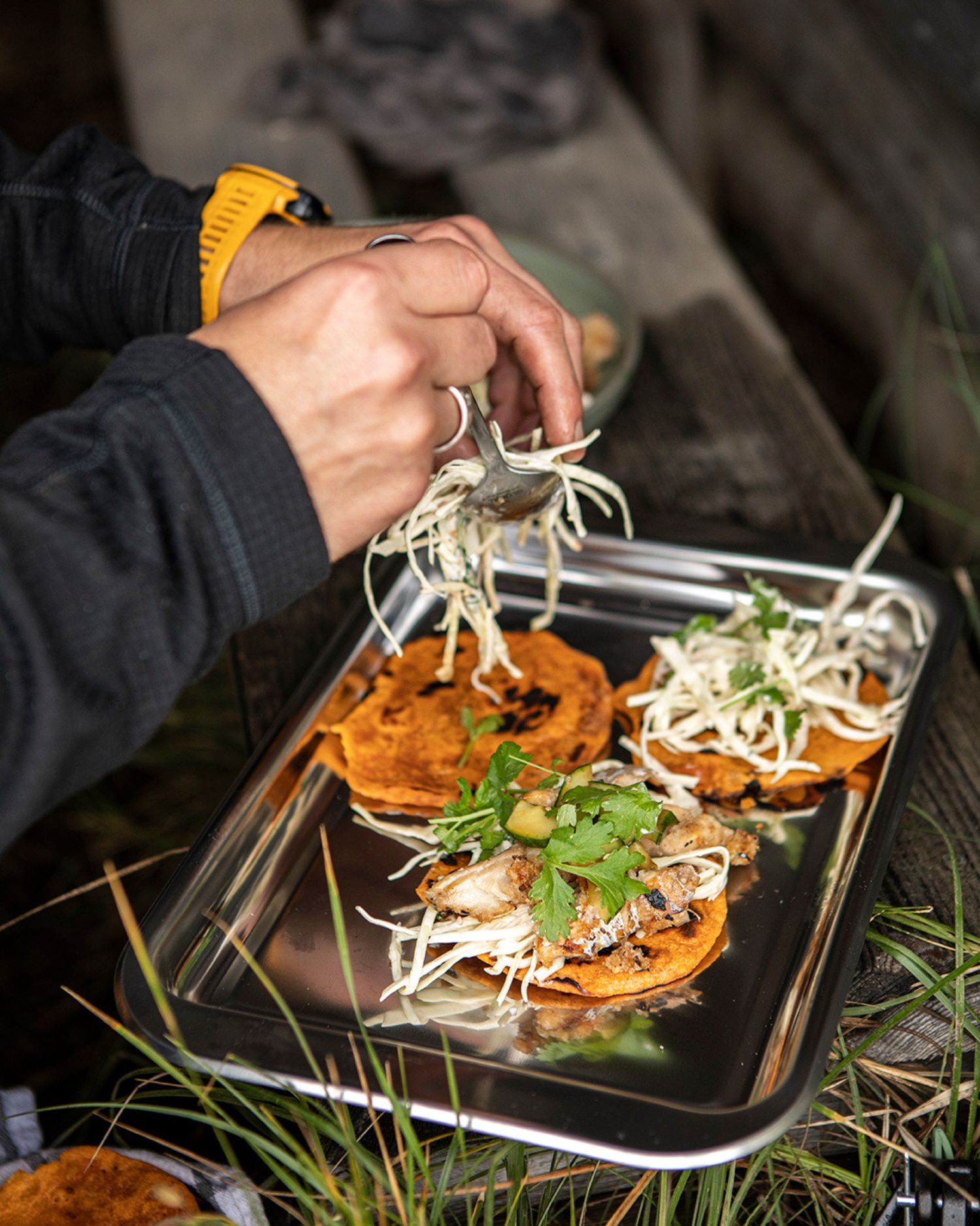 Asiatisk fish taco med smashed gurka | Recept hos KitchenTime.se