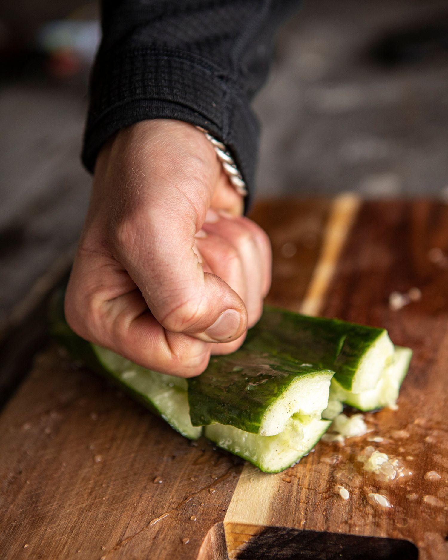 Asiatisk fish taco med smashed gurka | Recept hos KitchenTime.se