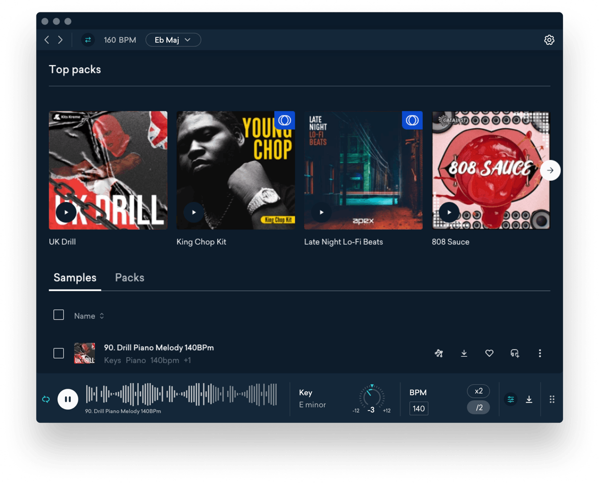 Samples Plugin: Busca Samples en tu DAW | LANDR
