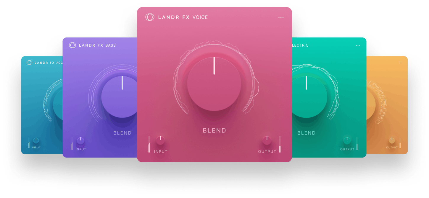 LANDR FX Suite - Effects Plugins for Vocals, Instruments, Bass & more. LANDR FX Suite - Effects Plugins for Vocals, Instruments, Bass & more.