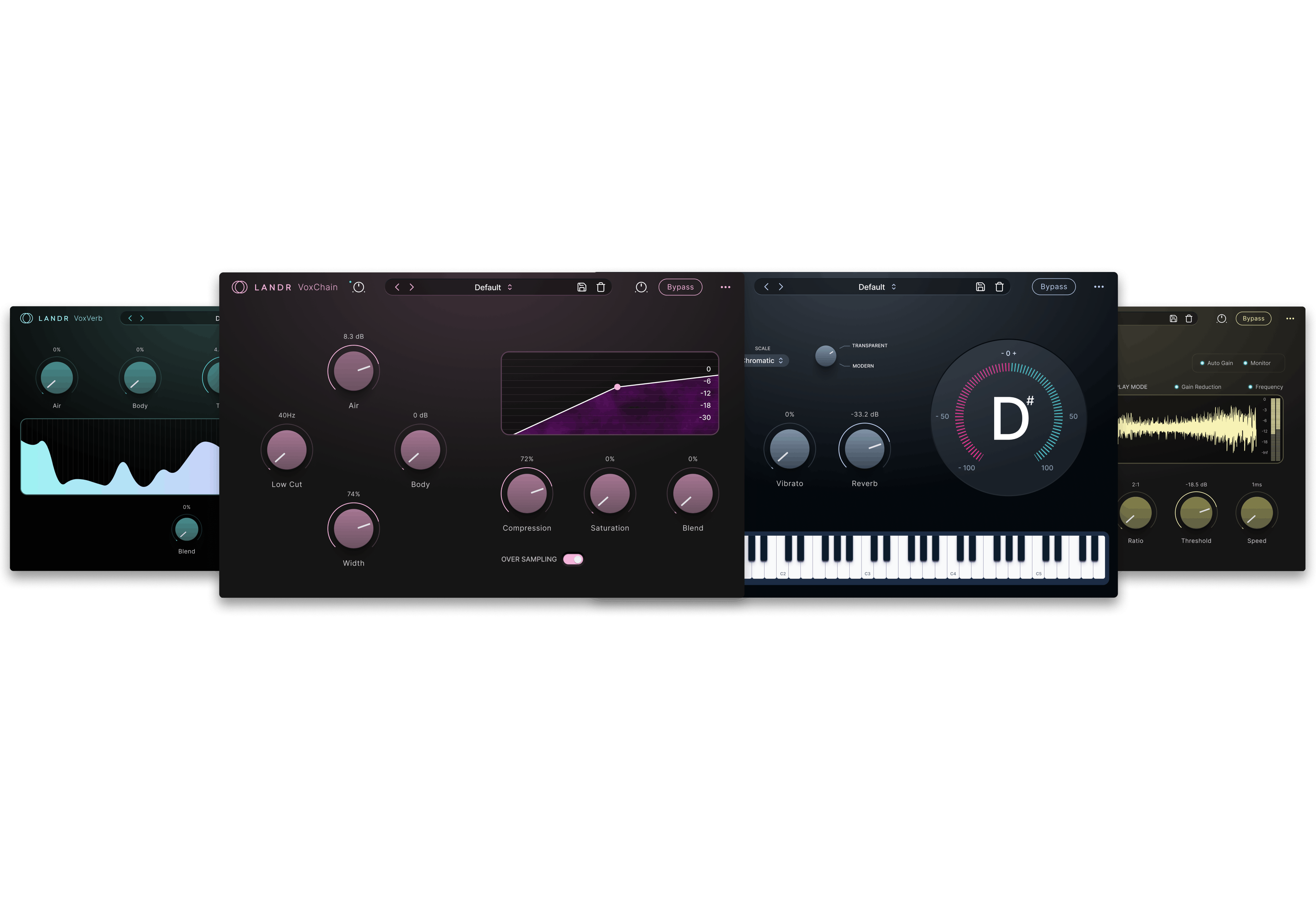 LANDR Vocal Plugin Bundle - Tune, De-Ess & More | LANDR