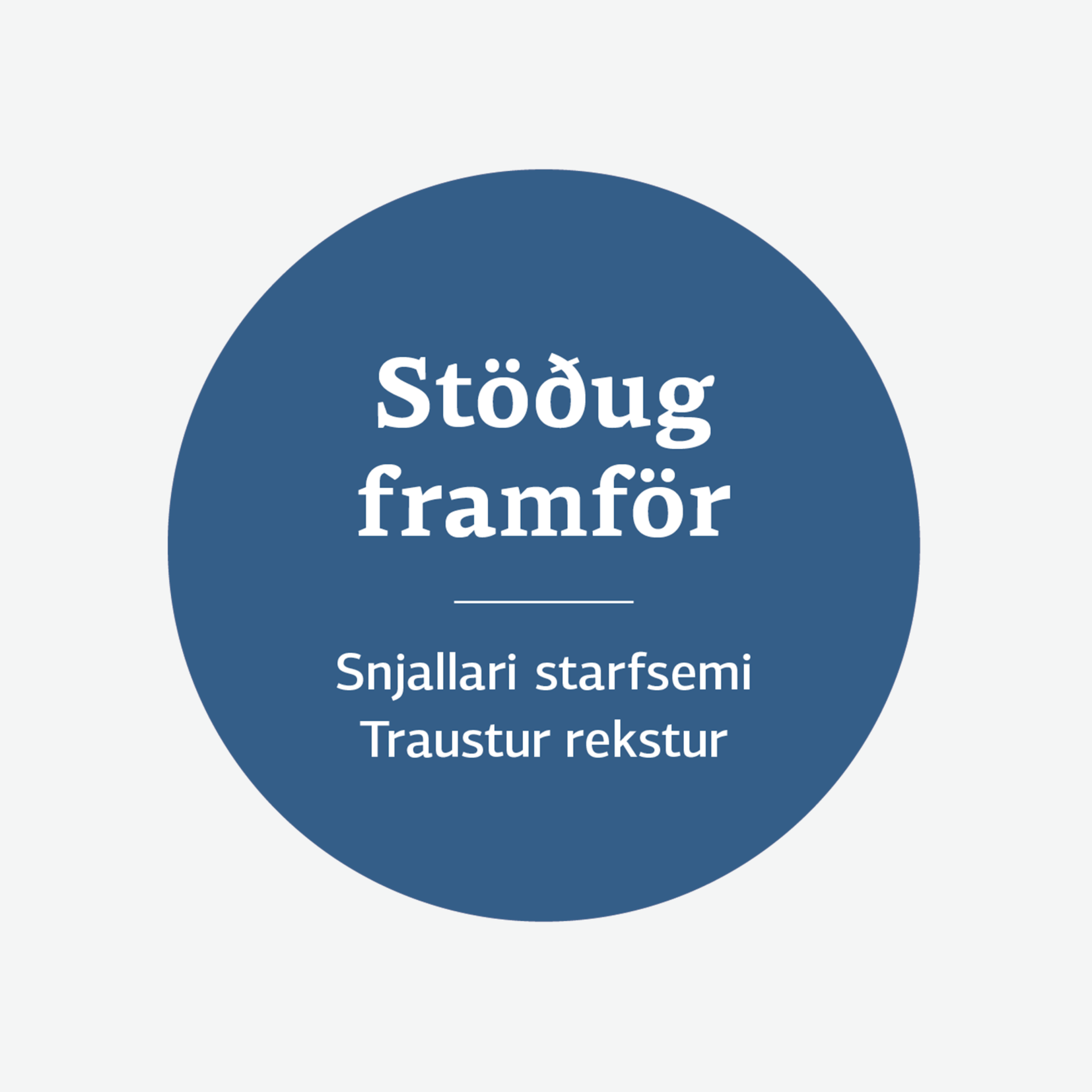 Stefna Landsbankans - Landsbankinn