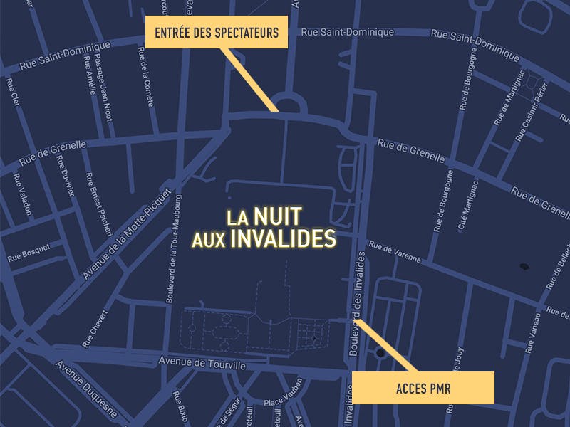 Practical information - La Nuit aux Invalides