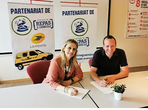 La Poste et Cora partenaires pour la livraison de repas | La Poste Groupe