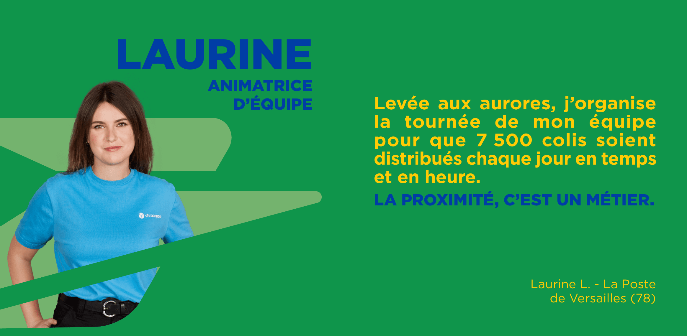 Laurine - portrait de postiers | La Poste Groupe