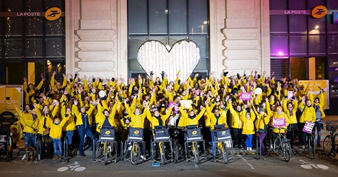 Téléthon 2022 : à Dijon, l’engagement des postiers a été mis en lumière | La Poste Groupe