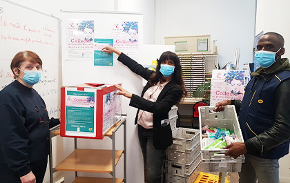 Les postiers se mobilisent pour l'association Féminité sans Abri | La ...