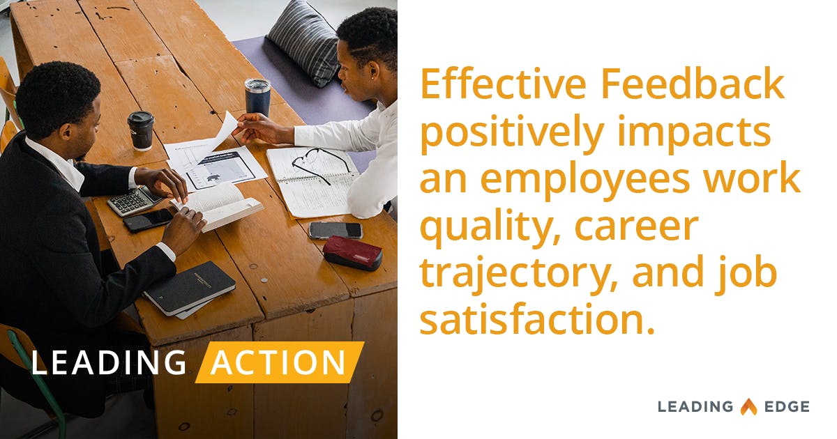 Why does effective feedback matter?