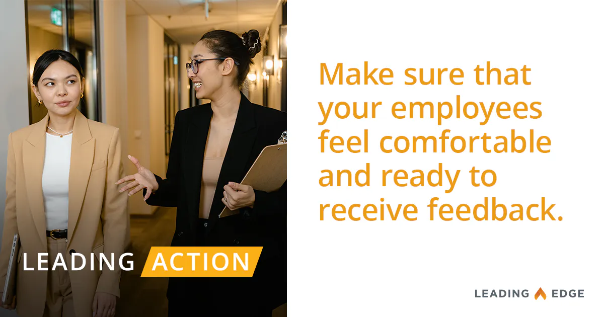Find the Right Time to Give Feedback