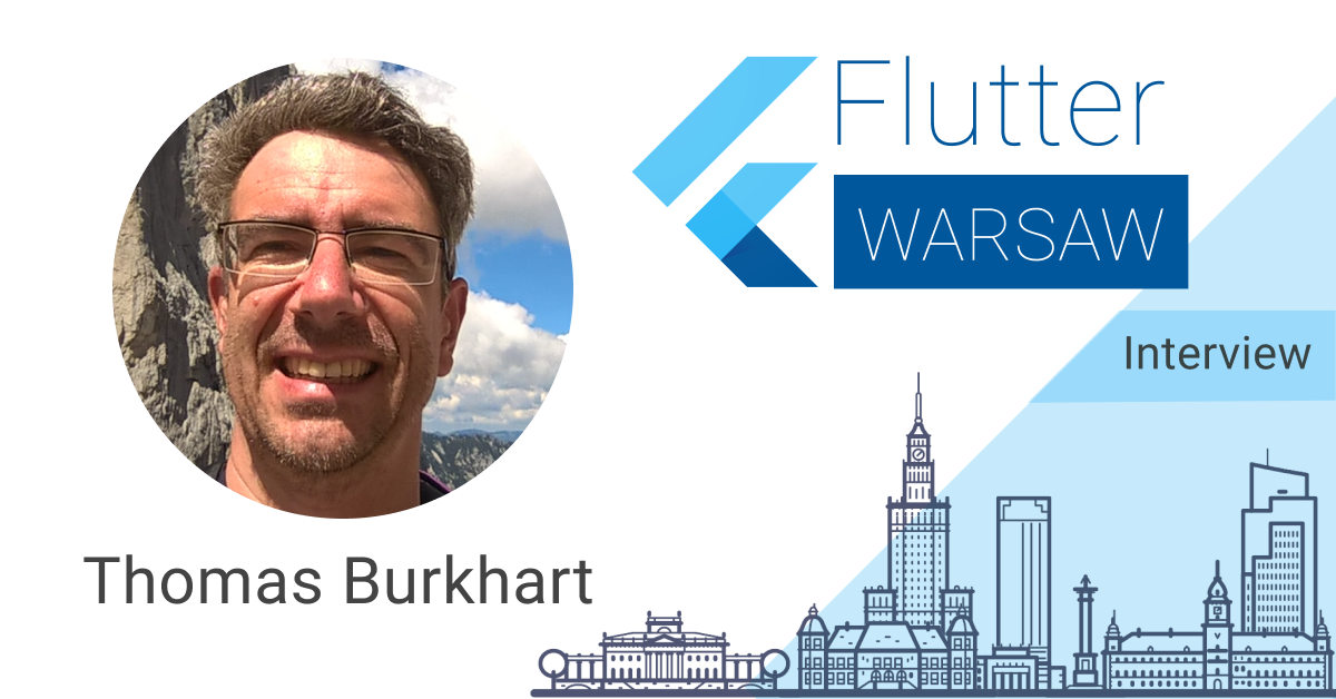 Interview with Thomas Burkhart at Flutter Warsaw - LeanCode