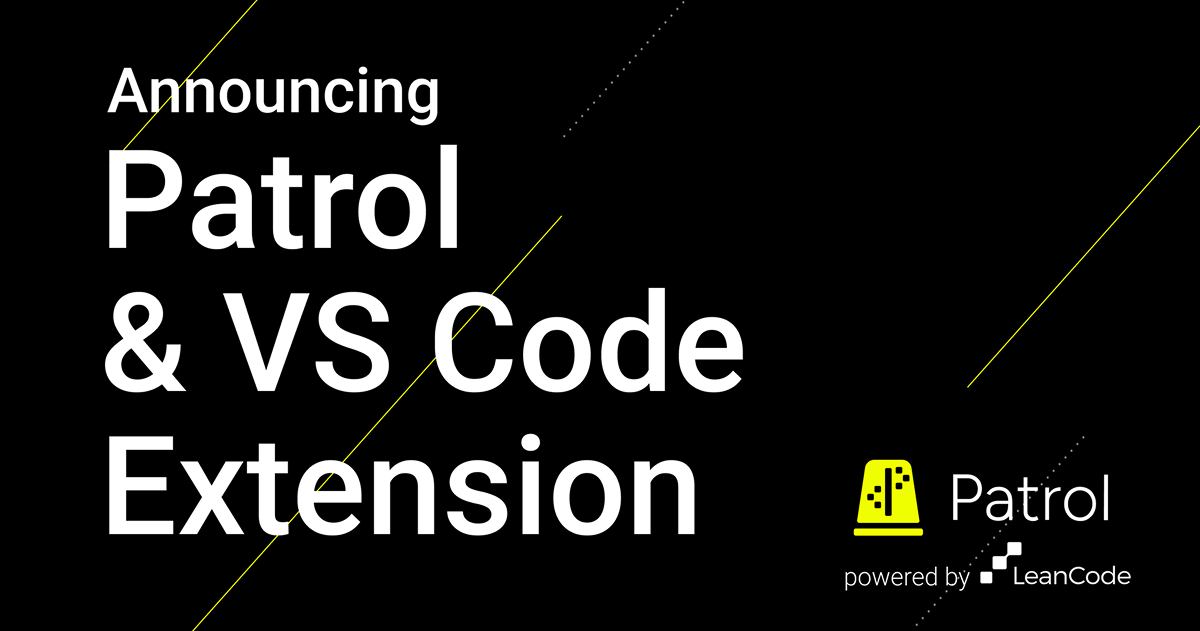 Patrol VS Code Extension - LeanCode