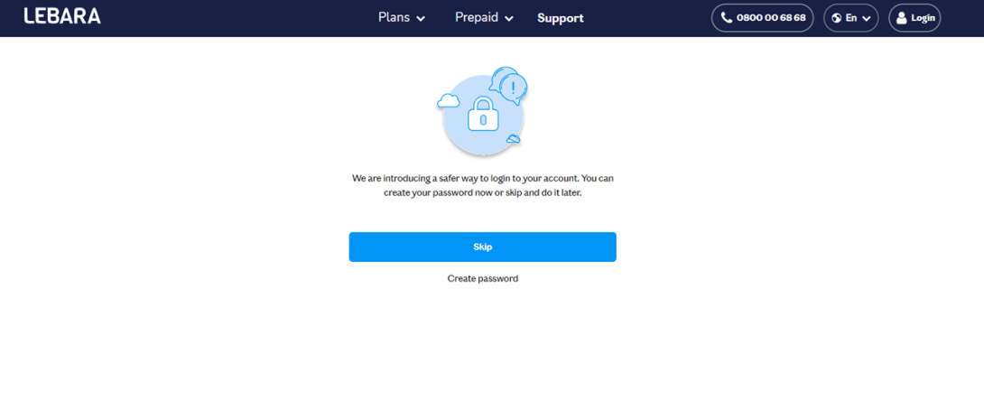 Lebara - Login to my Lebara