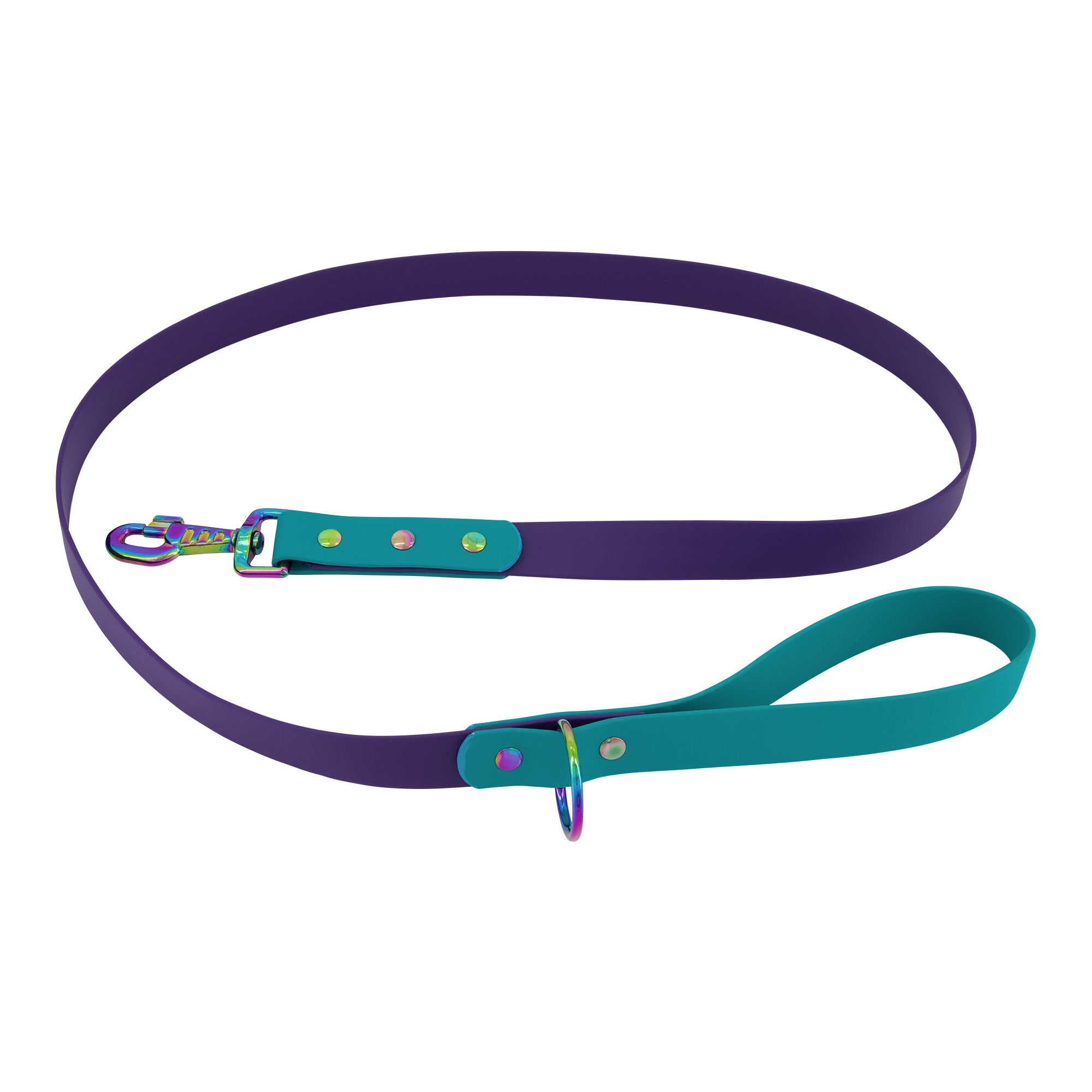Two-Tone Dog Lead - BioThane | Led & Collared NZ