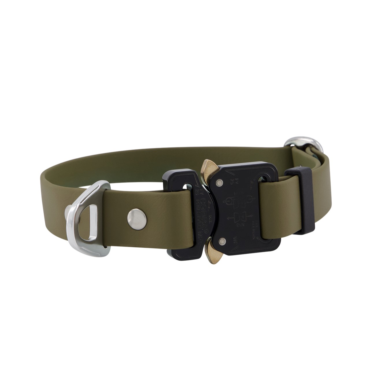 Cobra Dog Collar | BioThane® | Led & Collared NZ
