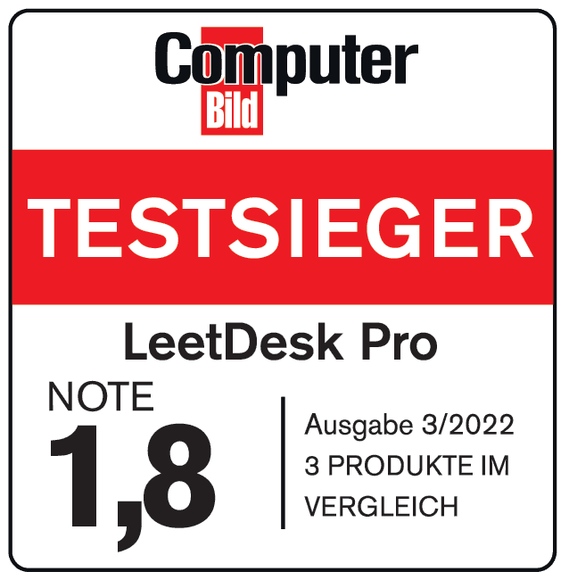 Testsieger bei Computerbild! | LeetDesk