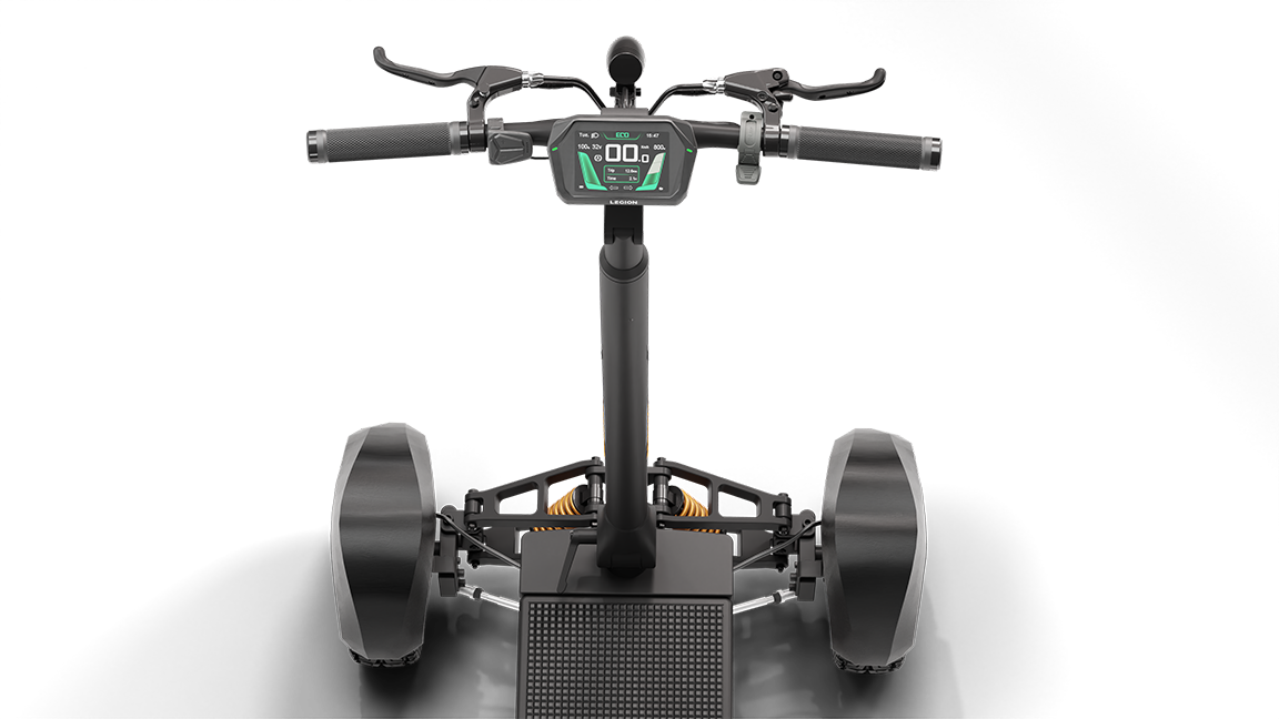 X-Quad Electric Scooter | Command Any Terrain