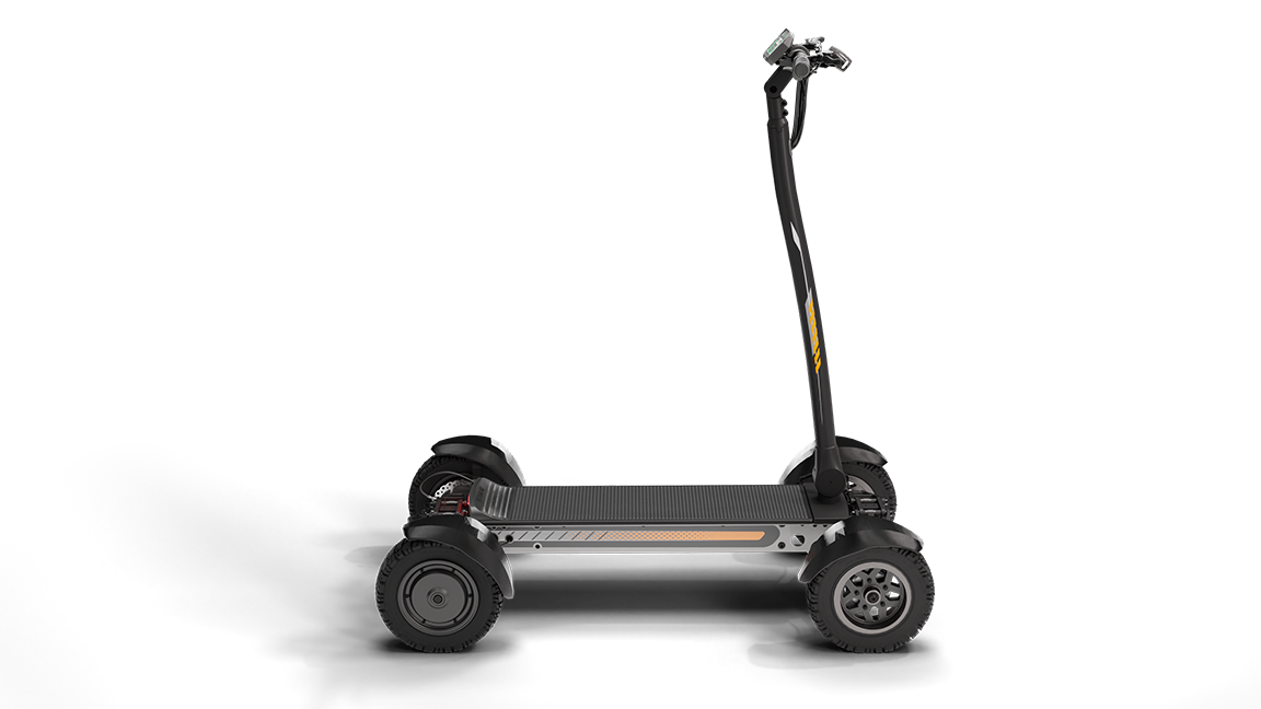 X-Quad Electric Scooter | Command Any Terrain