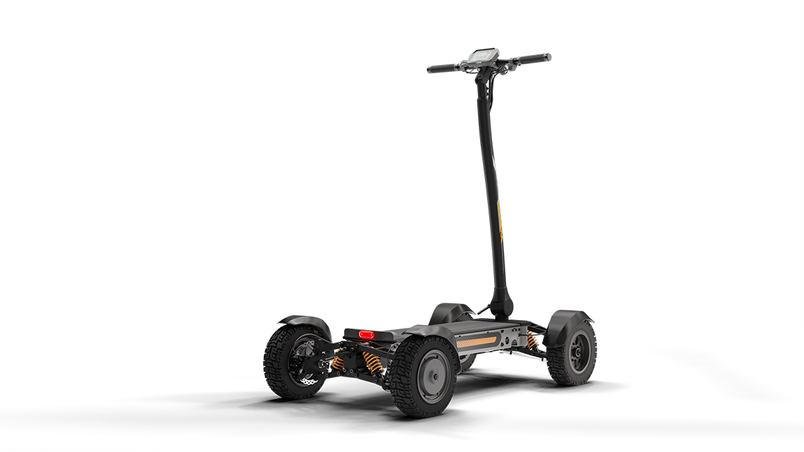 X-Quad Electric Scooter | Command Any Terrain