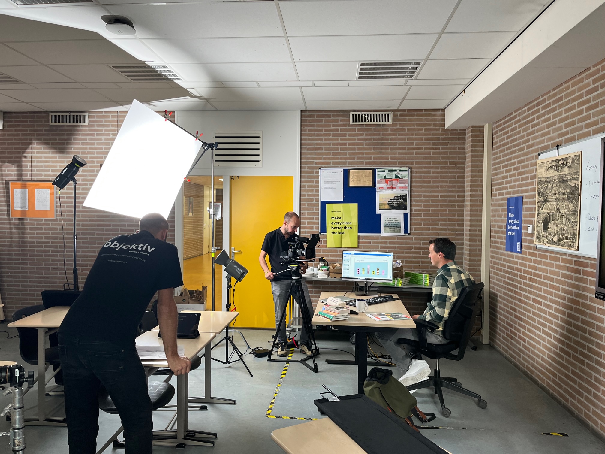 Meet Renaldo, the inspiring teacher protagonist of our promo video