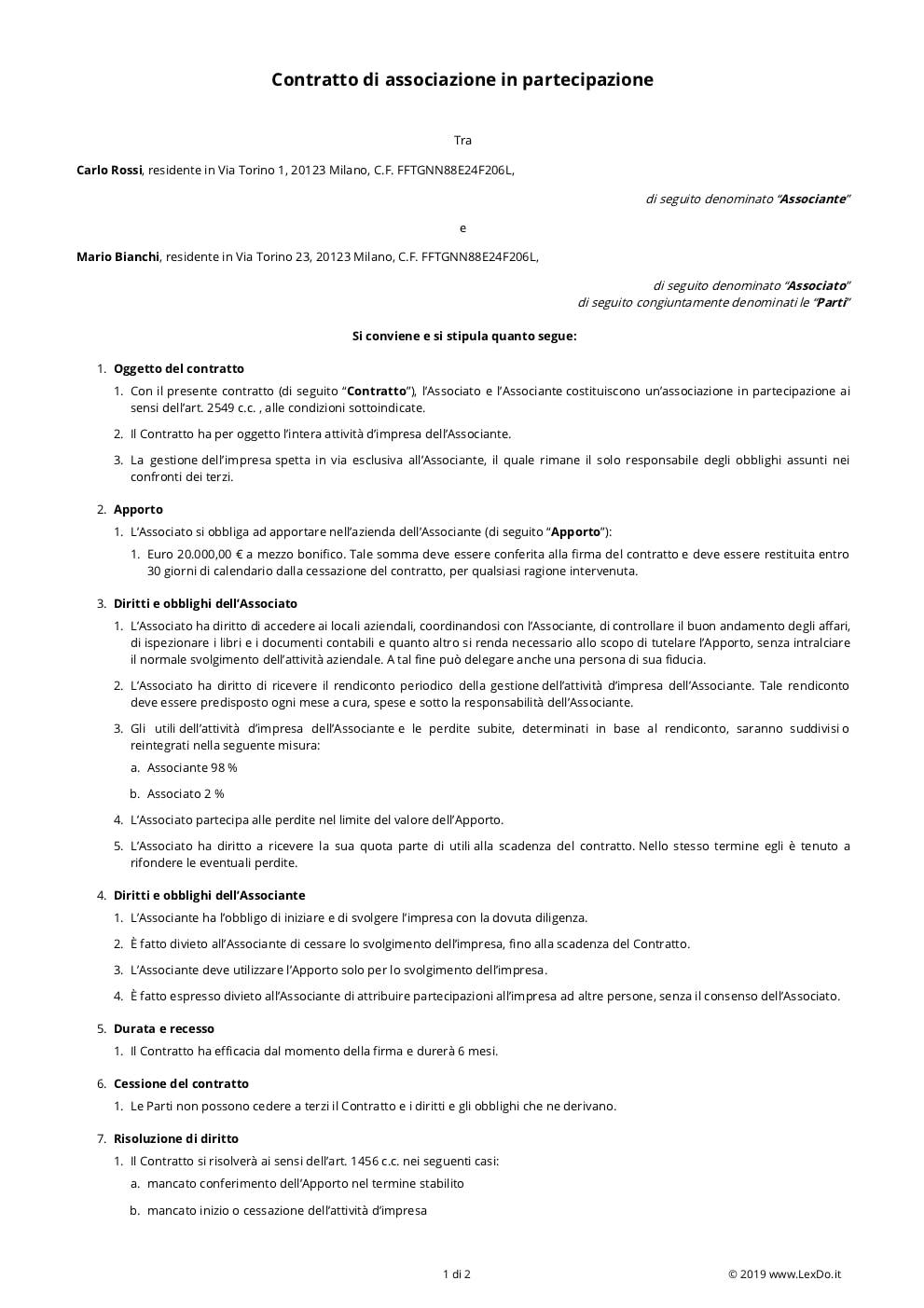 Modello Disdetta Contratto Di Locazione - vrogue.co Modello Disdetta Contratto Di Locazione - vrogue.co