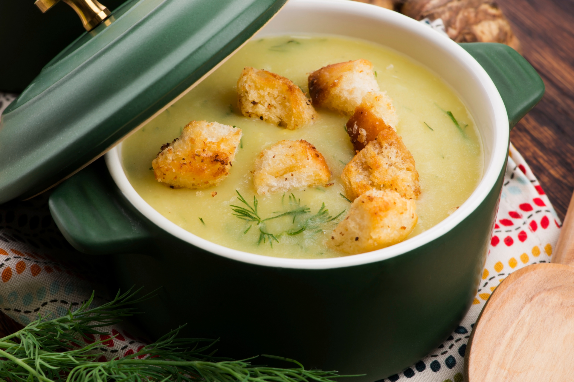 Soep met aardpeer en wortel | De Wassende Maan