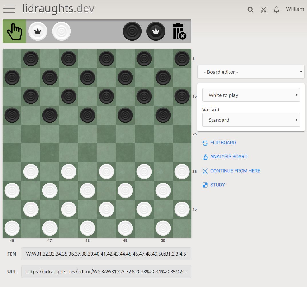 Lichess Editor Lichess: "Your Turn! White To Move And W…" Mastodon