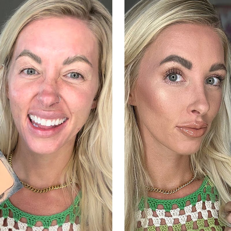 Perfect Makeup Before And After