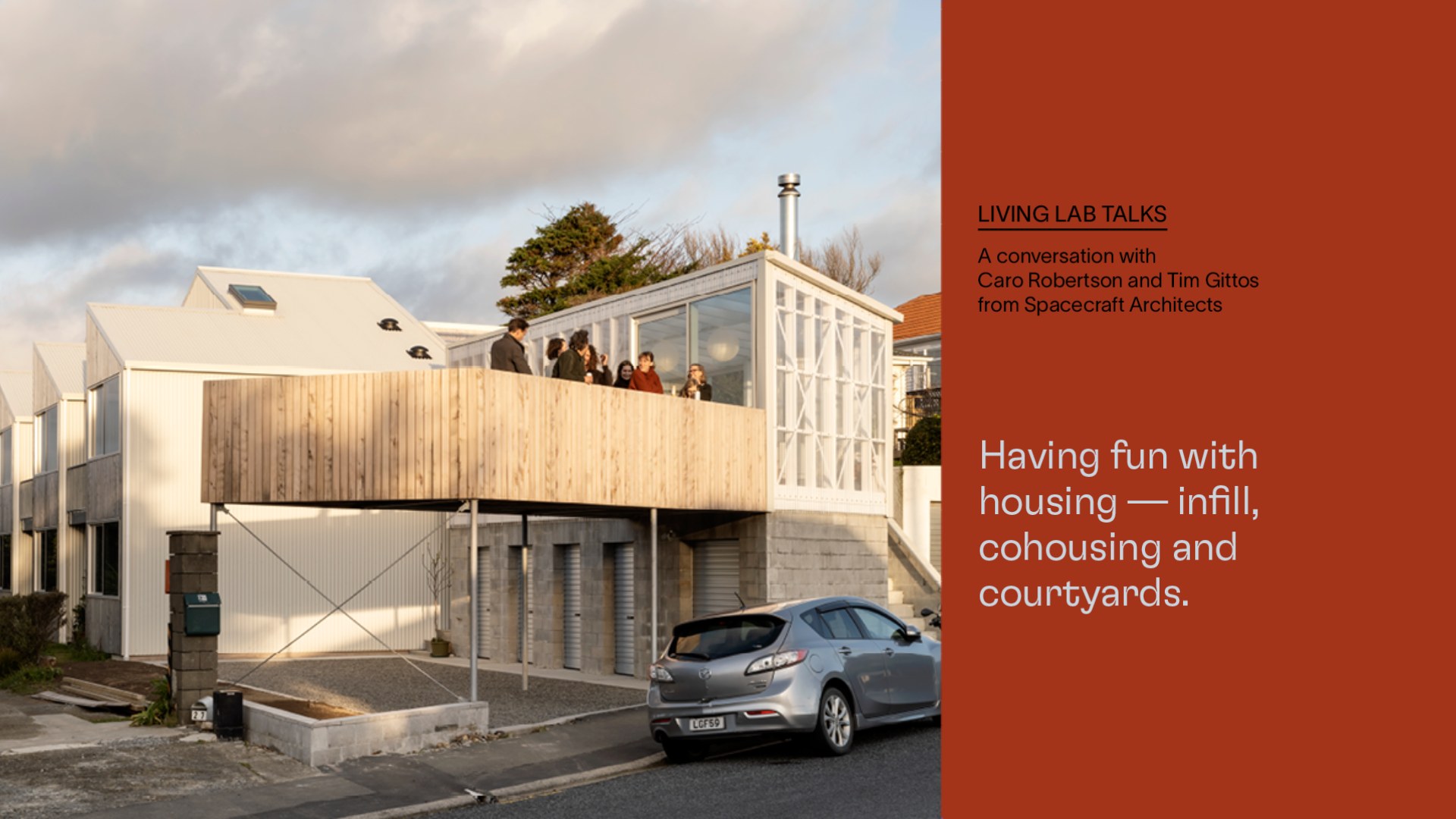 Having fun with housing — infill, cohousing and courtyards