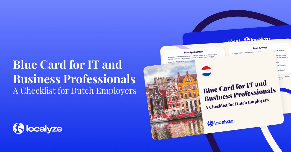 Dutch Employer Checklist: Blue Card for IT & Business