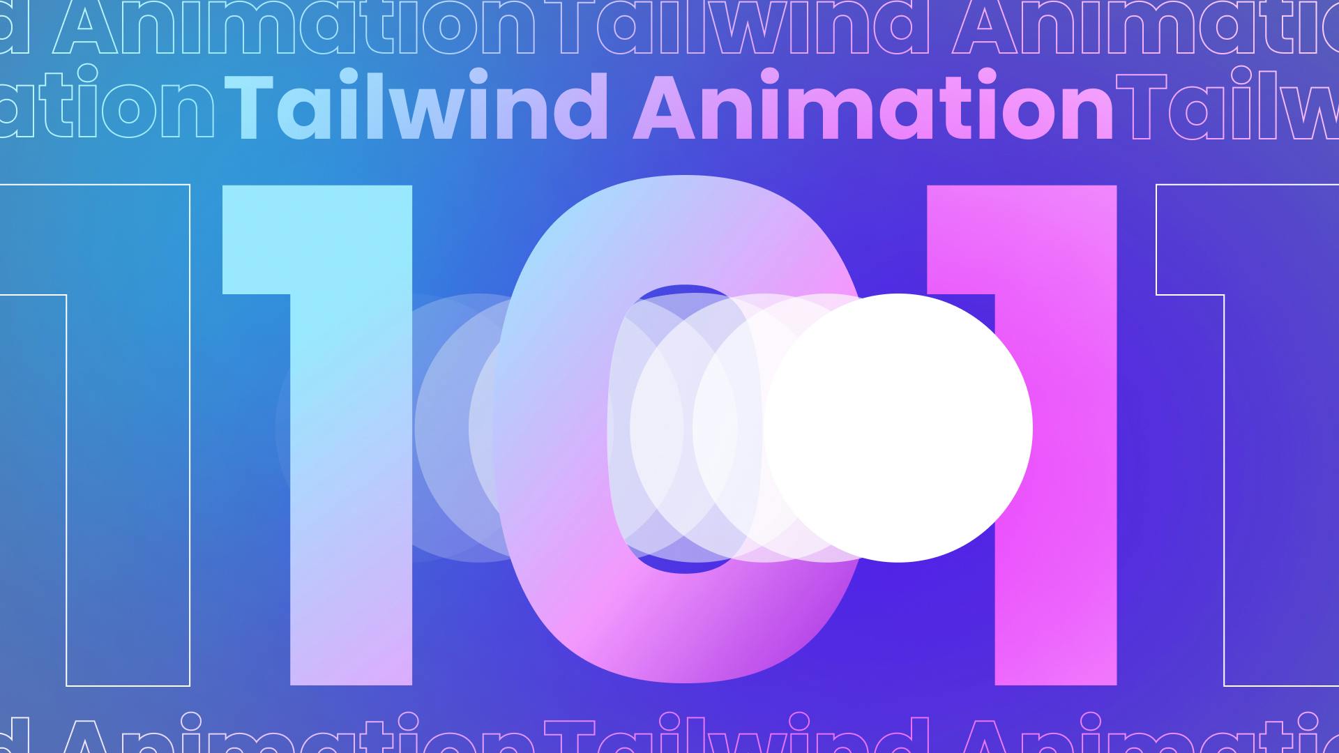 Tailwind Animations 101 Tailwind Animations 101