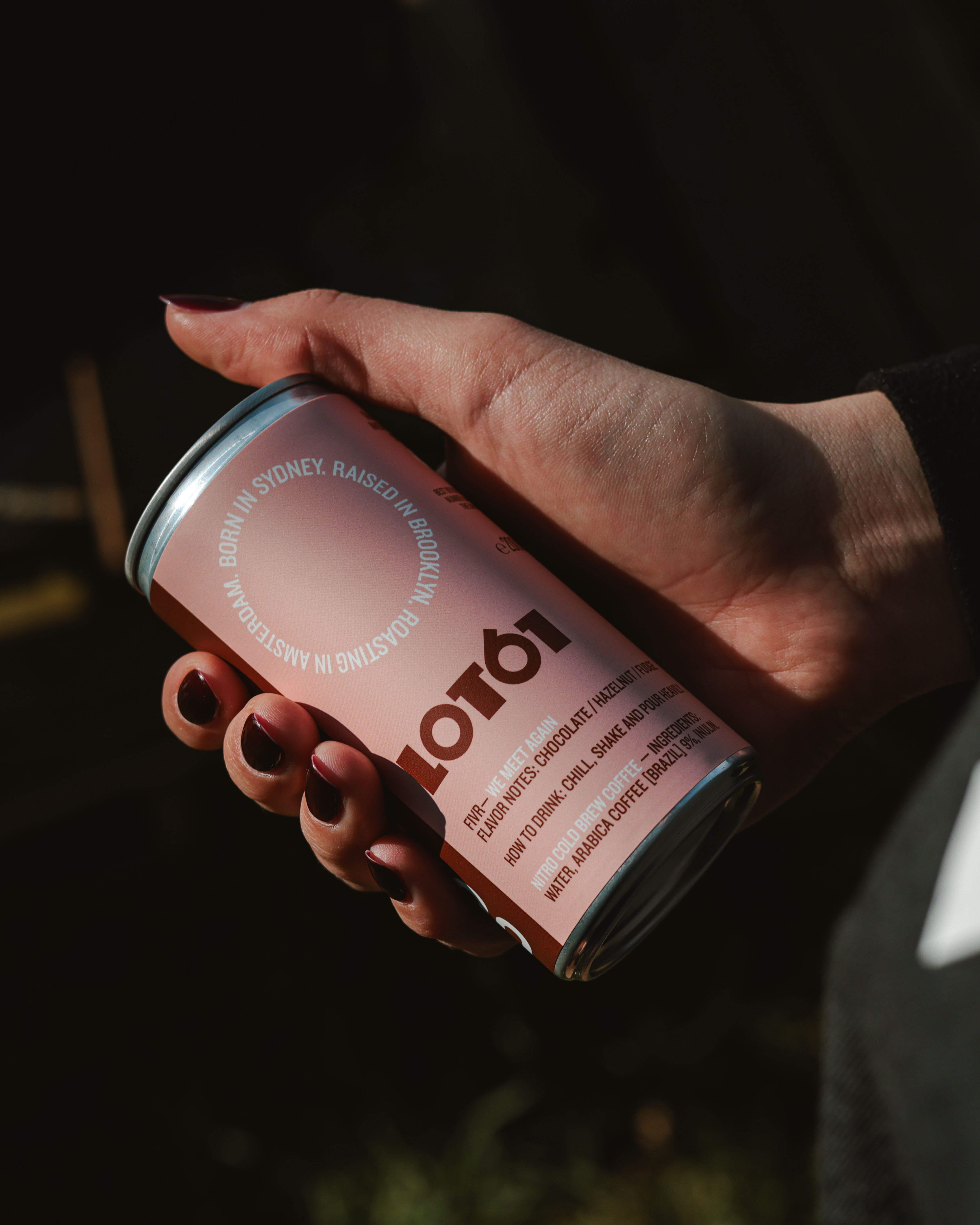 Nitro Coffee Black FIVR 6-pack • LOT61 Coffee Roasters • Amsterdam