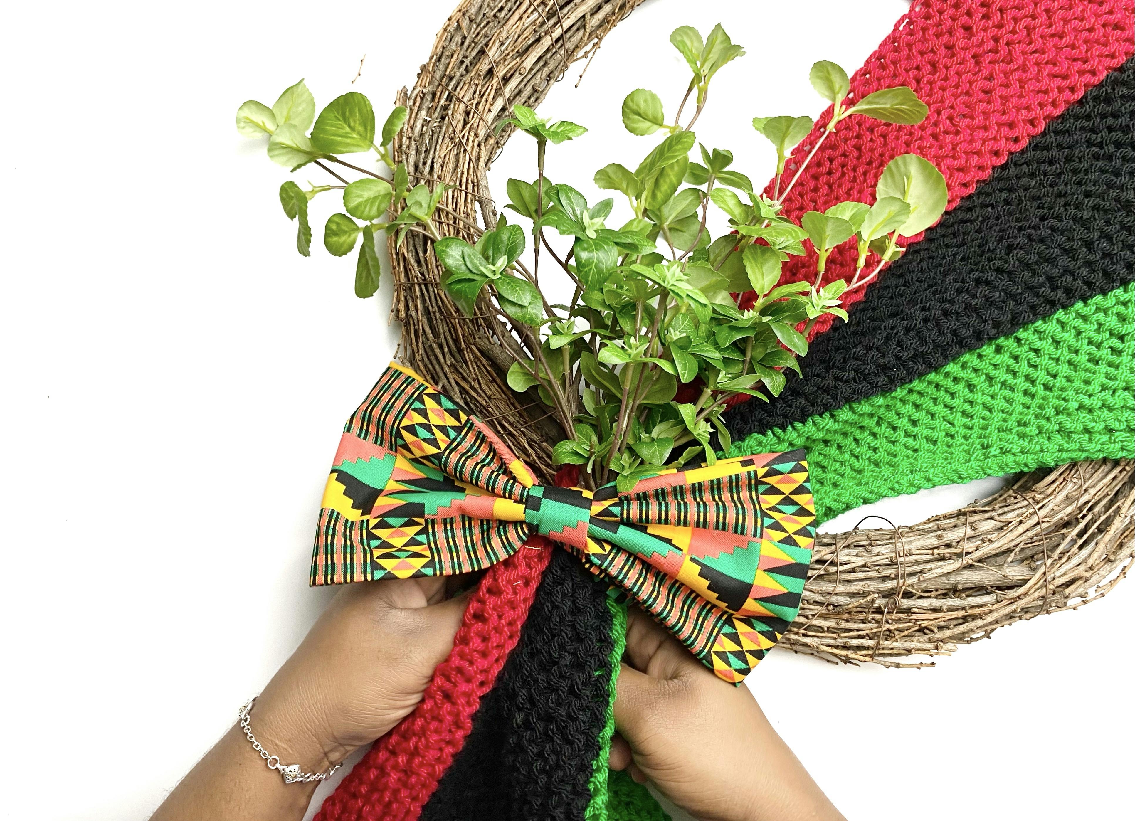 Make a wreath for Juneteenth with our fab free knit and crochet ...
