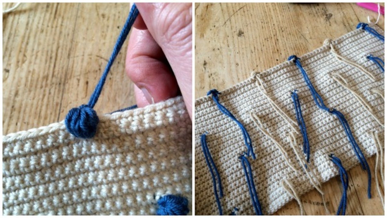 Crochet club: Beautiful bobble cushion | LoveCrafts