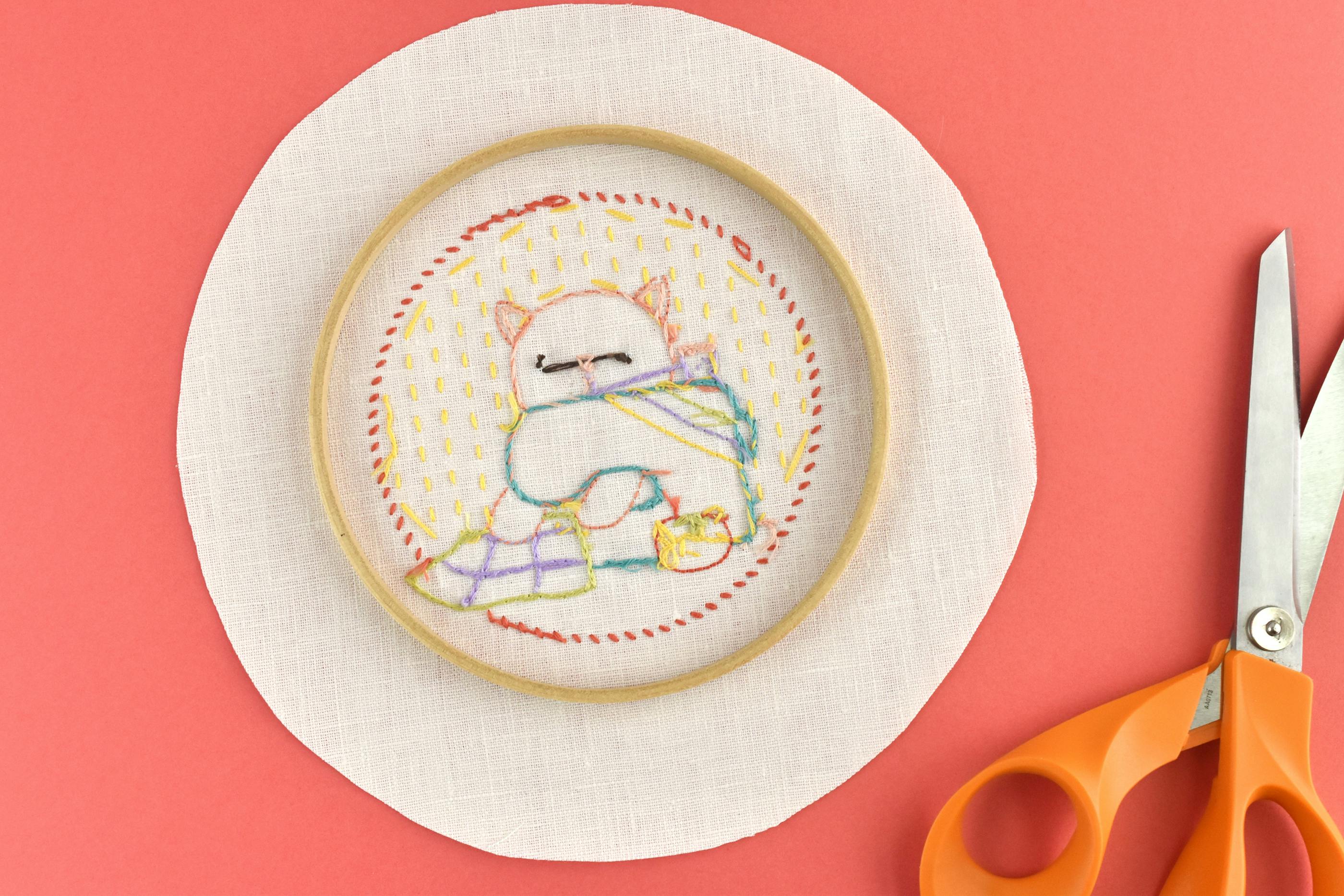 How to Frame a Cross Stitch (4 Steps) | LoveCrafts