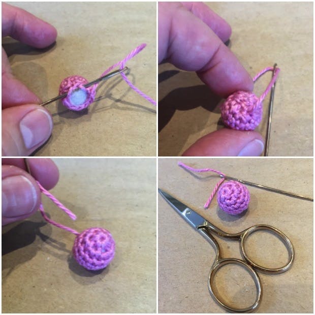 Crochet beaded bracelet tutorial | LoveCrafts