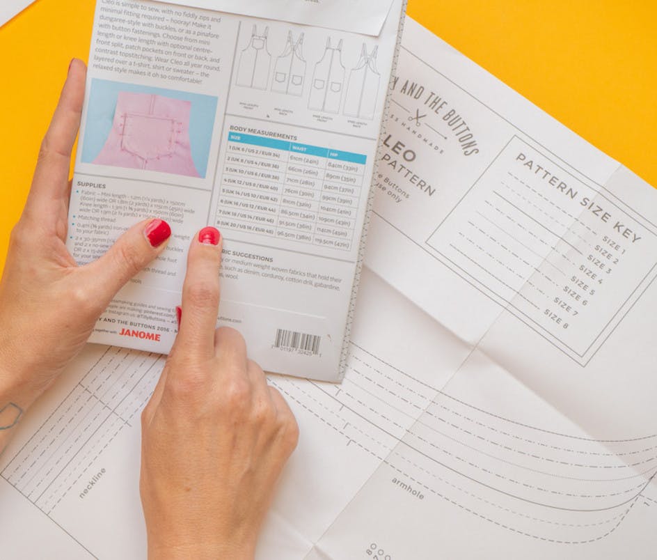 How to understand and use a sewing pattern | LoveCrafts