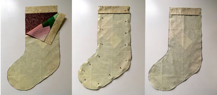 How to quilt a Christmas stocking! | LoveCrafts
