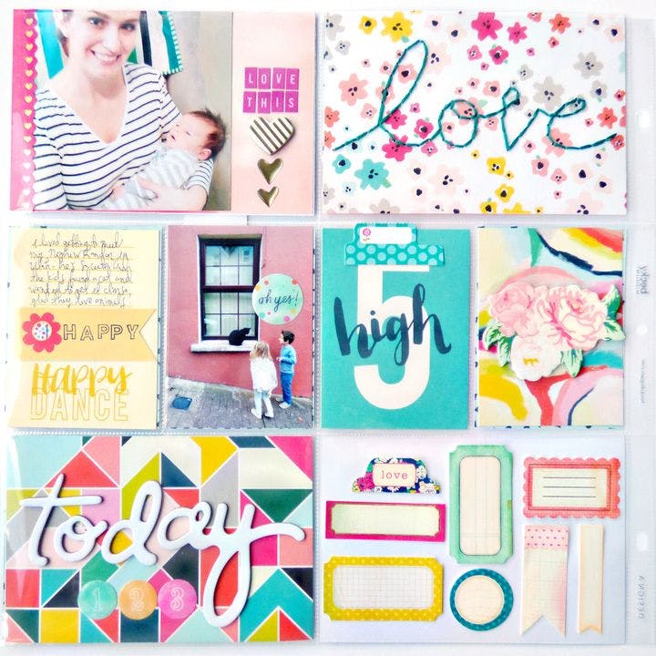 Easy scrapbook layout ideas to spark your imagination! | LoveCrafts